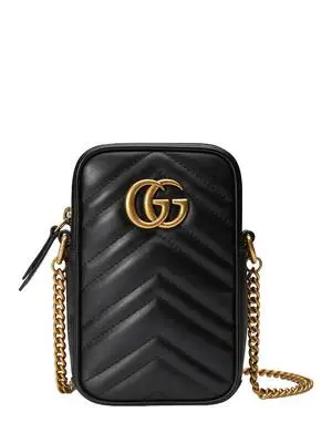Gucci Gg Marmont Mini Bag - Black