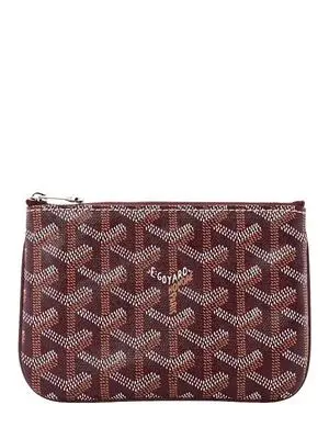 Goyard Senat Mini Pouch - Burgundy
