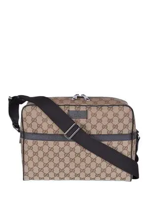 GUCCI Gucci GG Supreme Medium Camera Messenger Bag