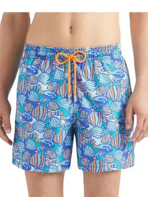 Vilebrequin Moorea 5.5" Printed Swim Trunks - Marrakech