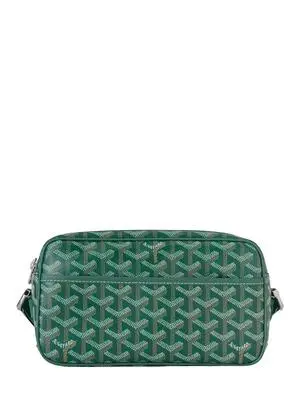 Goyard Cap Vert Crossbody Goyardine - Green
