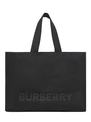 Burberry Nylon Tote - Black