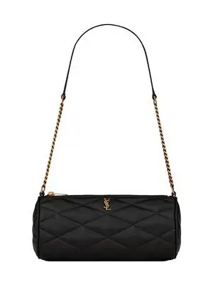Saint Laurent Sade In Quilted Lambskin Mini - Black