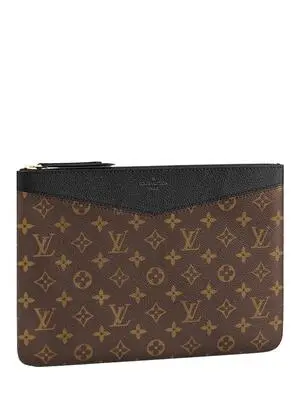 LOUIS VUITTON Daily Pouch Monogram Canvas - Noir