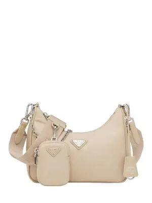 Prada Re-edition 2005 Re-nylon Bag - Desert Beige