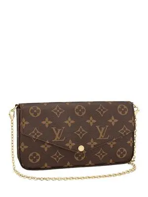 LOUIS VUITTON Pochette Felicie Monogram Lining - Fuchsia