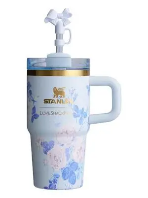 STANLEY X Loveshackfancy Flowstate Quencher 20oz Tumbler Everbloomingrosettes