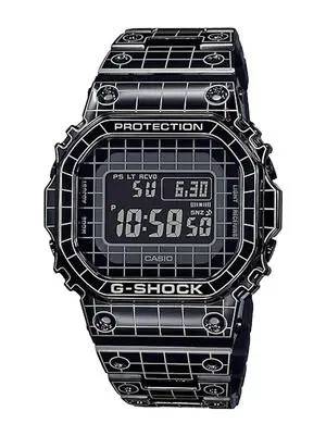 Casio G-shock 43mm Digital Watch - Stainless Steel
