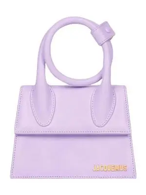 Jacquemus Le Chiquito Noeud Coiled Handbag - Lilac