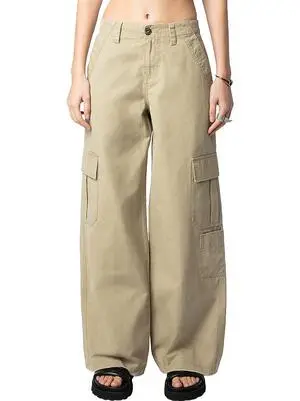 Zadig&Voltaire Parky Cargo Pants - Latte