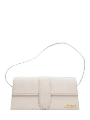 Jacquemus Le Bambino Long Flap Bag - Light Greige