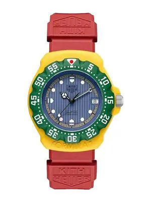 Tag Heuer X Kith Formula 1 Hawaii Watch - Rubber