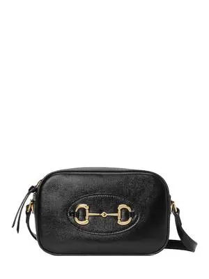 Gucci Horsebit 1955 Small Camera Shoulder Bag - Black