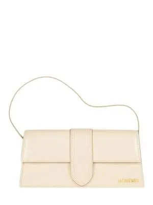 Jacquemus Le Bambino Long Flap Shoulder Bag - Ivory