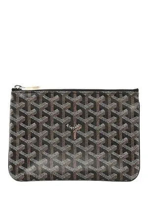 Goyard Senat Pouch Ine Pm - Black/tan