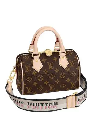 LOUIS VUITTON Speedy Bandouliere 20 Monogram - Black