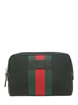 Gucci Web Stripe Belt Bag - Black