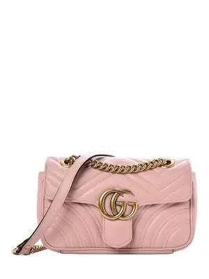 GUCCI GG Marmont Matelasse Mini Shoulder Bag