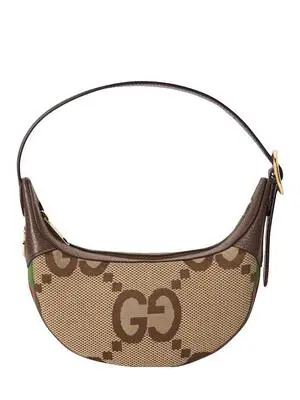 Gucci Ophidia Mini Jumbo Gg Bag - Camel/ebony