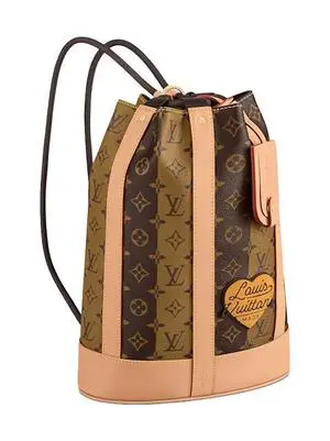 LOUIS VUITTON X Nigo Randonnée Messenger - Brown