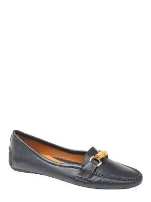 PATRICIA GREEN Patricia Green Jillian Driving Loafer Navy Leather
