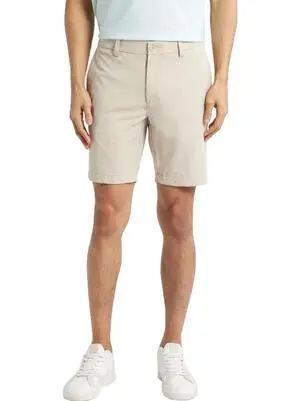 Scott Barber Scott Barber Sono Flat Front Chino Shorts Khaki