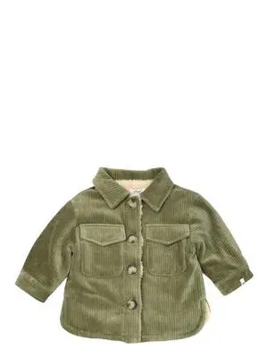 OH BABY! Corduroy Shacket - Moss