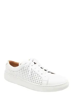 PATRICIA GREEN Ryan Perforated Leather Sneakers - White