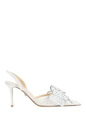 Mach & Mach 85mm Le Cadeau Pumps - White