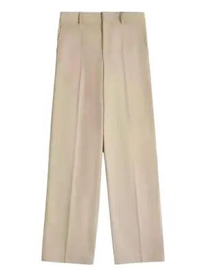 TOD'S Tailored Straight-leg Trousers - Neutrals