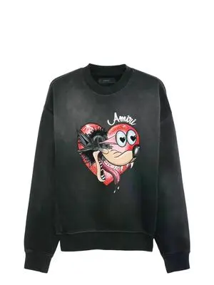 Amiri Hopeless Romantic Sweatshirt - Black