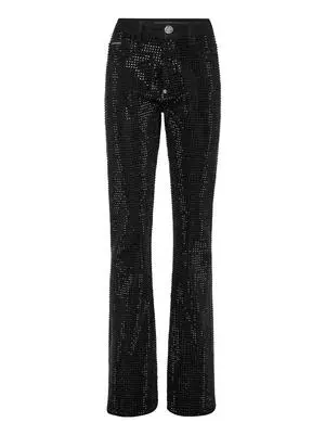 Philipp Plein Flared Jeans - Black