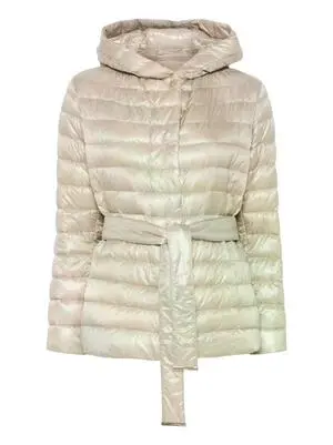 Herno Hooded Puffer Jacket - Neutrals