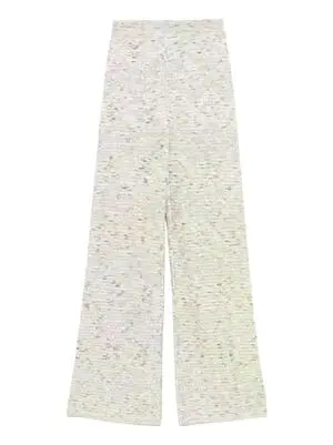 Missoni Sequinned Flared Trousers - Neutrals