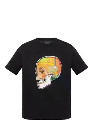 Paul Smith Skull-print T-shirt - Black