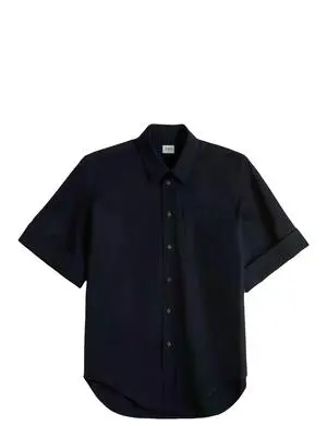 TOD'S Belted Shirt - Blue