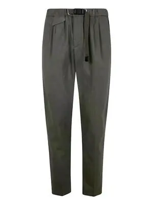 WHITE SAND Tapered Trousers - Green