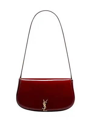 Saint Laurent Saint Laurent Mini Voltaire Shoulder Bag Red