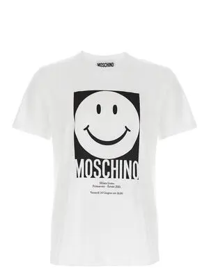 Moschino Smiley' T Shirt - White