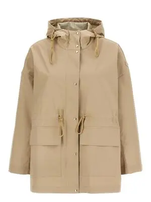 Moncler Gaillon Cotton Parka - Beige