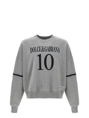 Dolce & Gabbana 10' Sweatshirt - Gray
