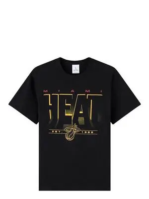 OVO Nba Miami Heat T-shirt - Black
