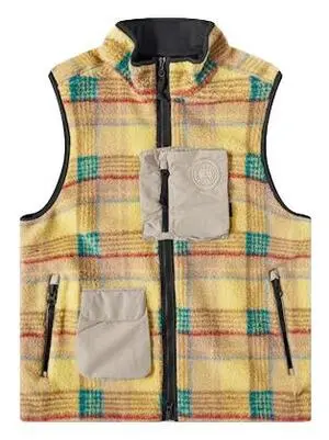 Canada Goose X Nba Collection With Union Legion Fleece Vest - Legacy Tartan Gold