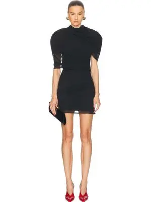 Jacquemus La Robe Castagna Black