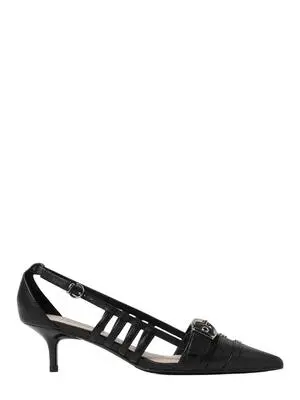 Pinko Pointed Toe Slingback Pumps - Black