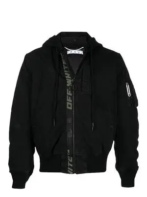 Off-White Vintage Arrow Bomber - Black