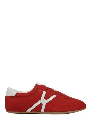 Veronica Beard Riviera Sneaker Poppy/coconut
