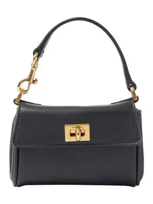 Balenciaga Rodeo Nano Leather Tote Bag - Black