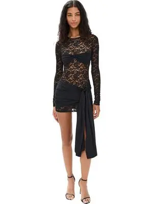 Lioness Midnight Mini Dress - Onyx