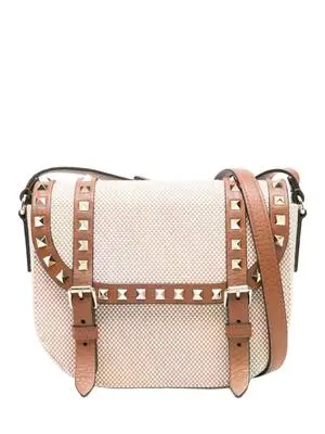 Valentino Garavani Checked Cross Body Bag - Neutrals